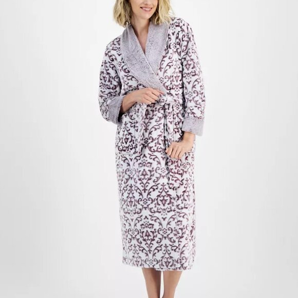 Charter Club | Intimates & Sleepwear | Charter Club Long Embossed Plush ...
